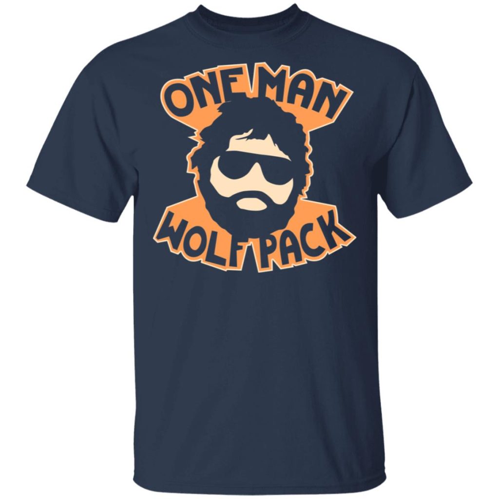 One Man Wolf Pack T-Shirts, Hoodies, Long Sleeve