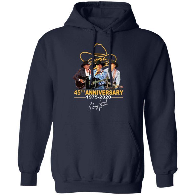 George Strait 45th Anniversary Signature T-Shirts, Hoodies, Long Sleeve