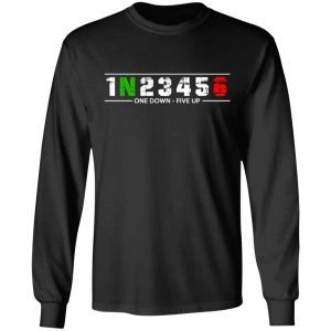 1 N 2 3 4 5 6 One Down Five Up T-Shirts, Hoodies, Long Sleeve