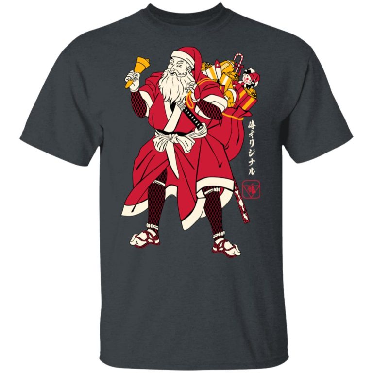 Christmas Santa Samurai T-Shirts, Hoodies, Long Sleeve