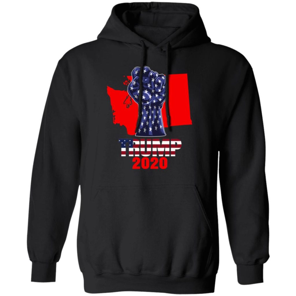 Washington For President Donald Trump 2020 Election Us Flag T-Shirts ...