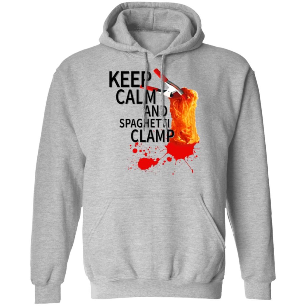 Keep Calm And Spaghetti Clamp T-Shirts, Hoodies, Long Sleeve