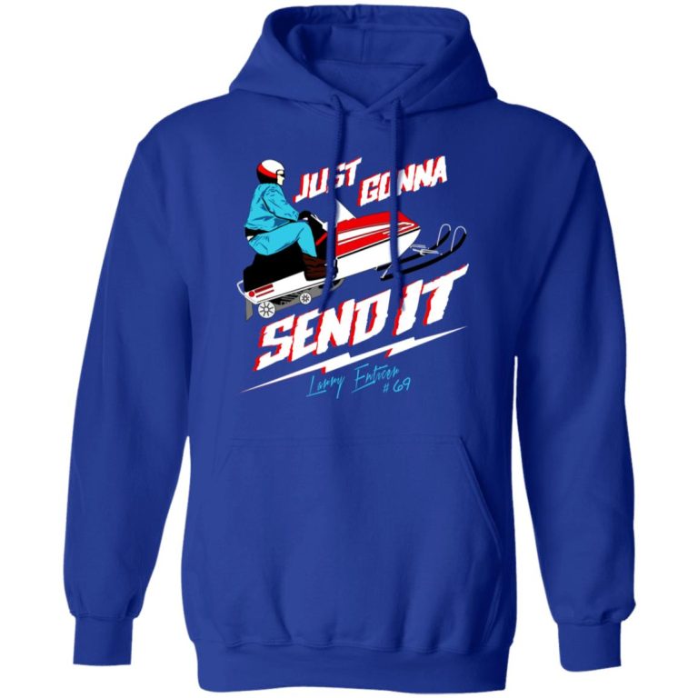 Just Gonna Send It Larry Enticer #69 Shirt, Hoodie, Sweatshirt