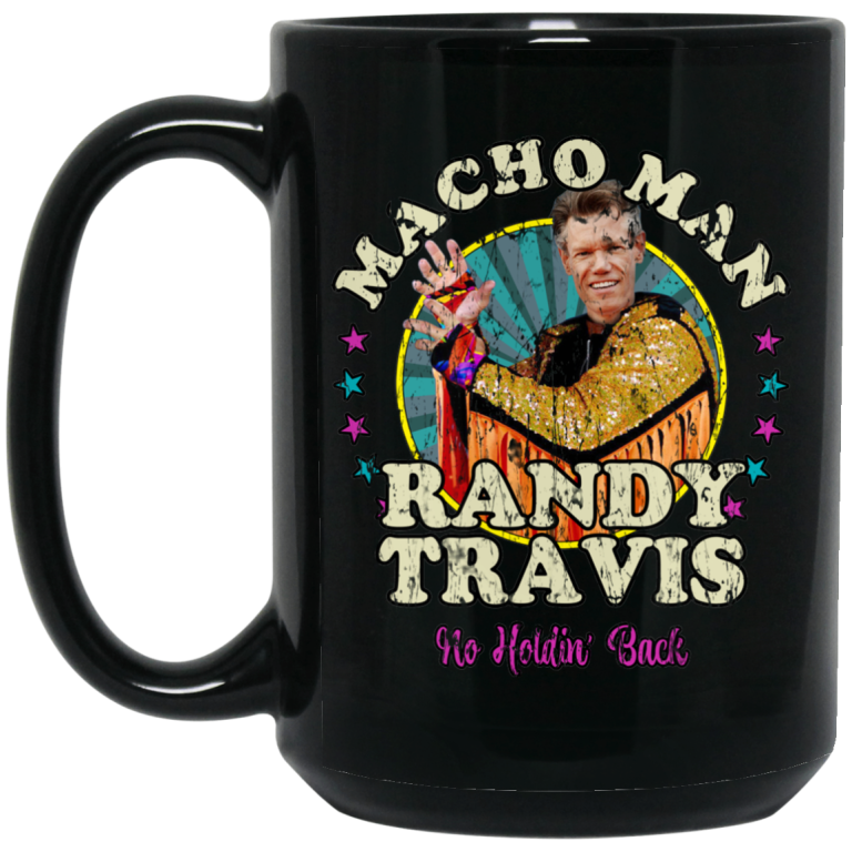 Macho Man Randy Travis No Holding Back Mug