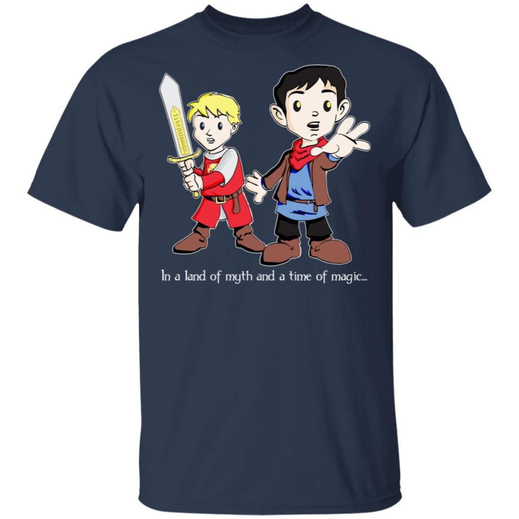 In A Land Of Myth And A Time Of Magic Merlin T-Shirts, Hoodies, Long Sleeve