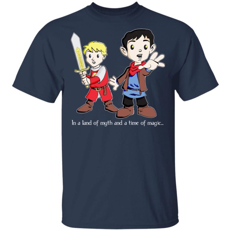 In A Land Of Myth And A Time Of Magic Merlin T-Shirts, Hoodies, Long Sleeve