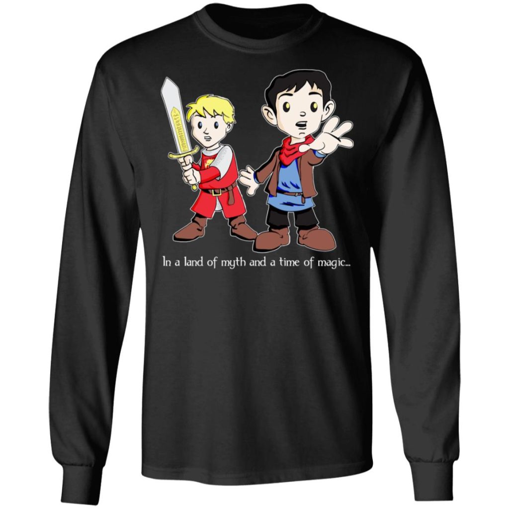 In A Land Of Myth And A Time Of Magic Merlin T-Shirts, Hoodies, Long Sleeve