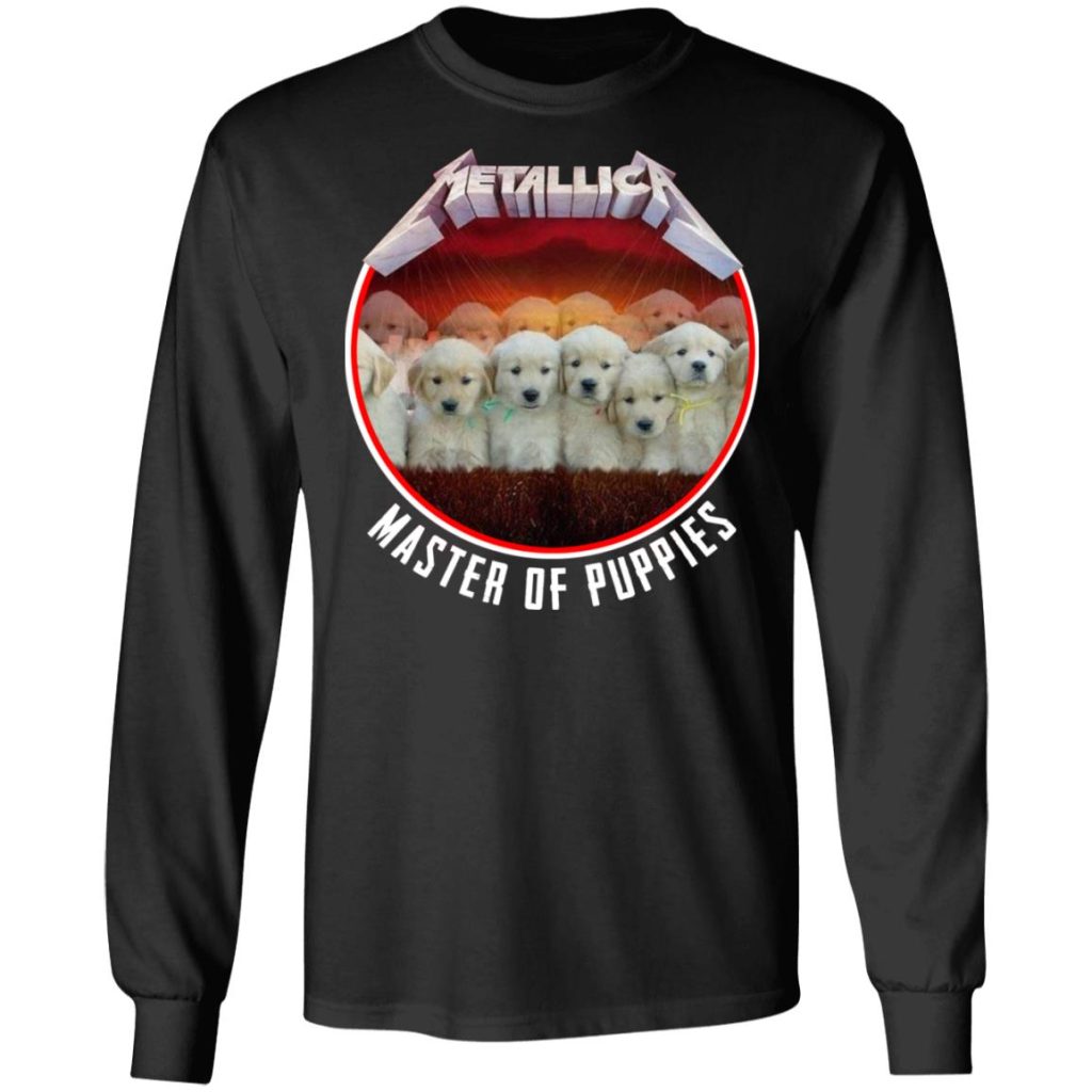 Metallica Master Of Puppies T-Shirts, Hoodies, Long Sleeve