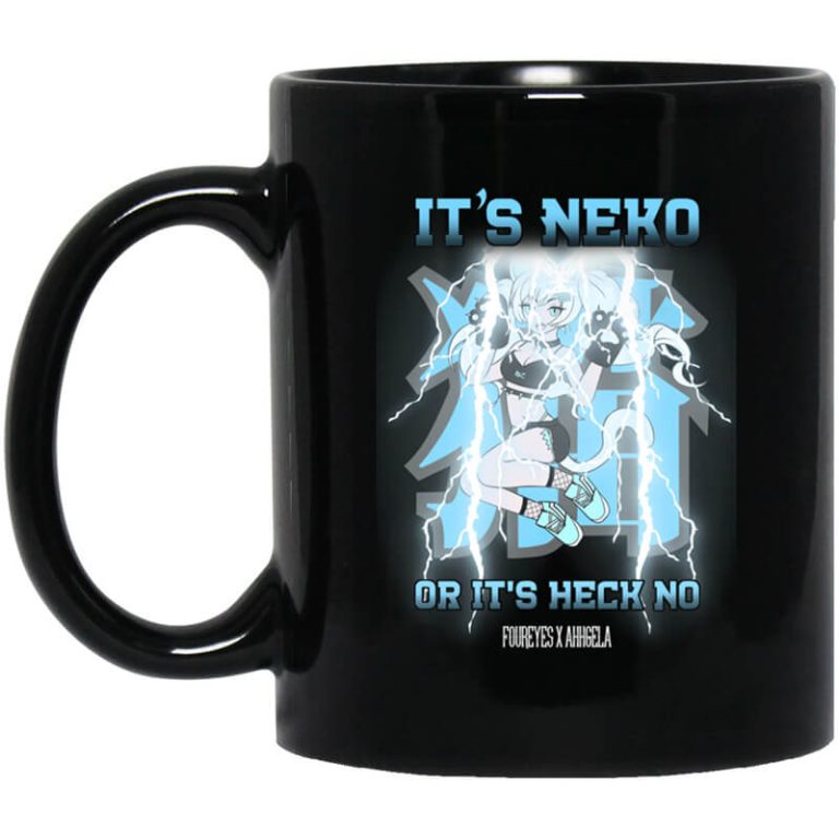 It's Neko Or It's Heck No Foureyes X Ahhgela Mug