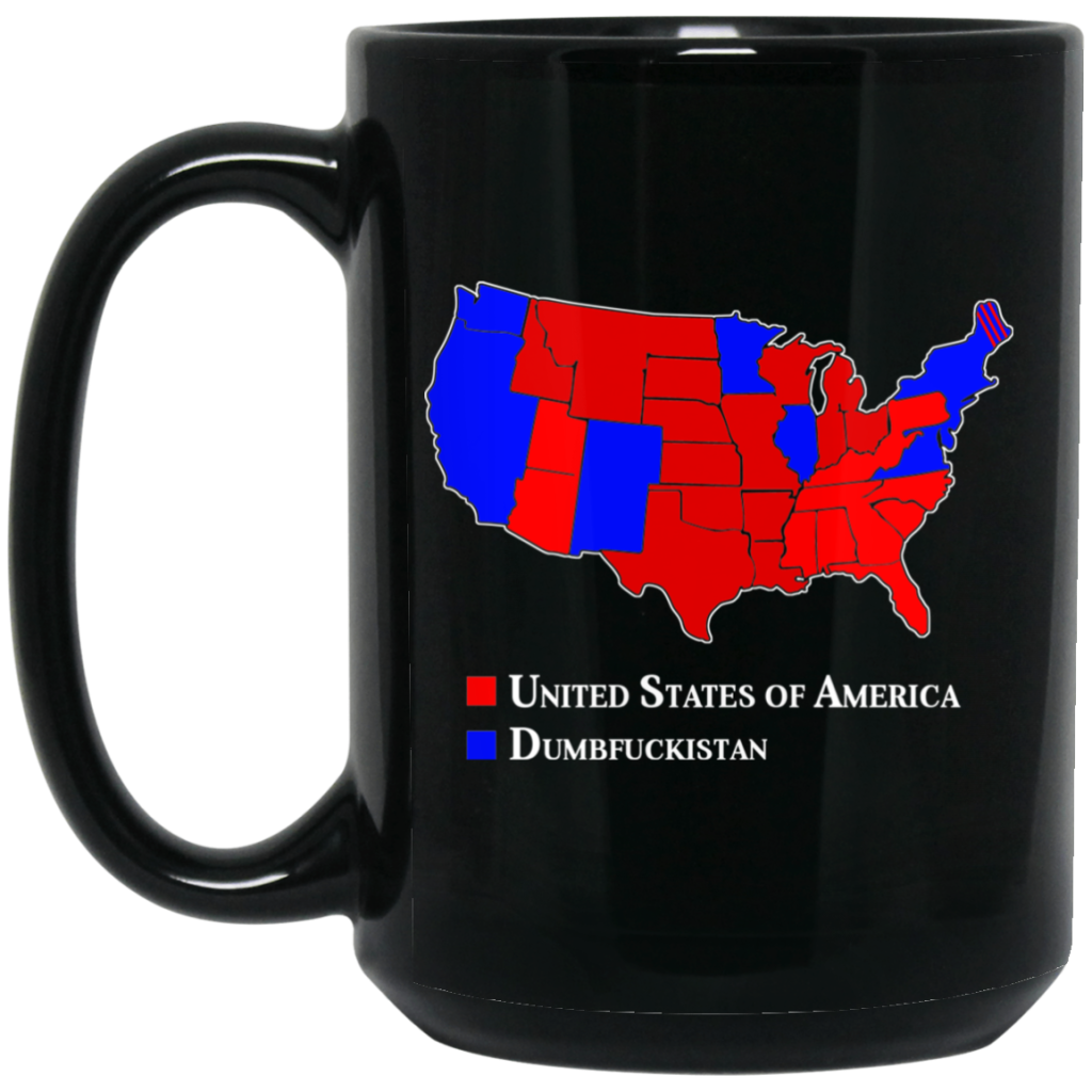 Dumbfuckistan Election Map - Republican Edition Mug