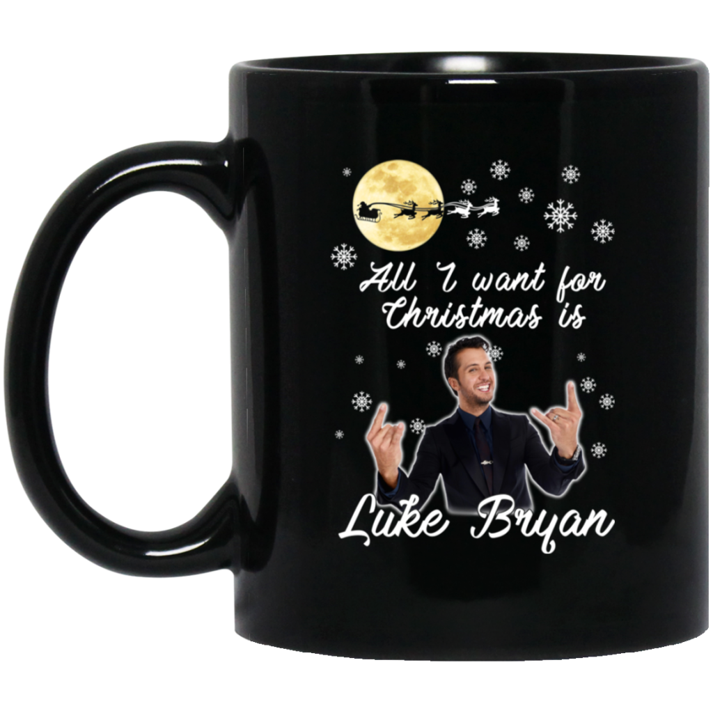 All I Want For Christmas Is Luke Bryan Mug
