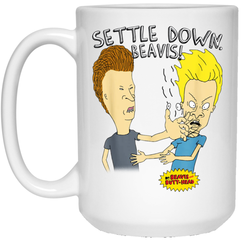 Beavis And Butt-Head Settle Down Beavis Mug