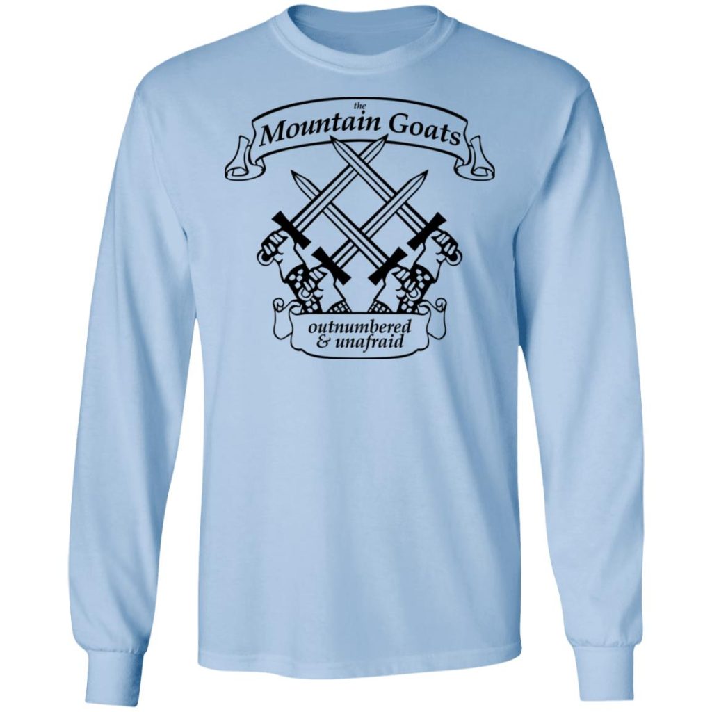 The Mountain Goats Outnumbered And Unafraid T-Shirts, Hoodies, Long Sleeve