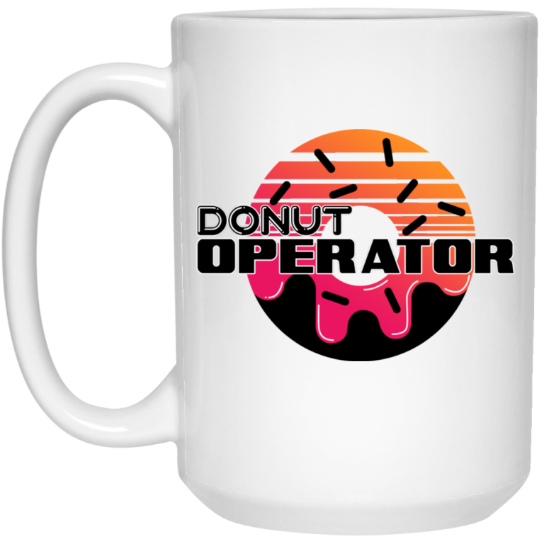 Donut Operator Logo Mug