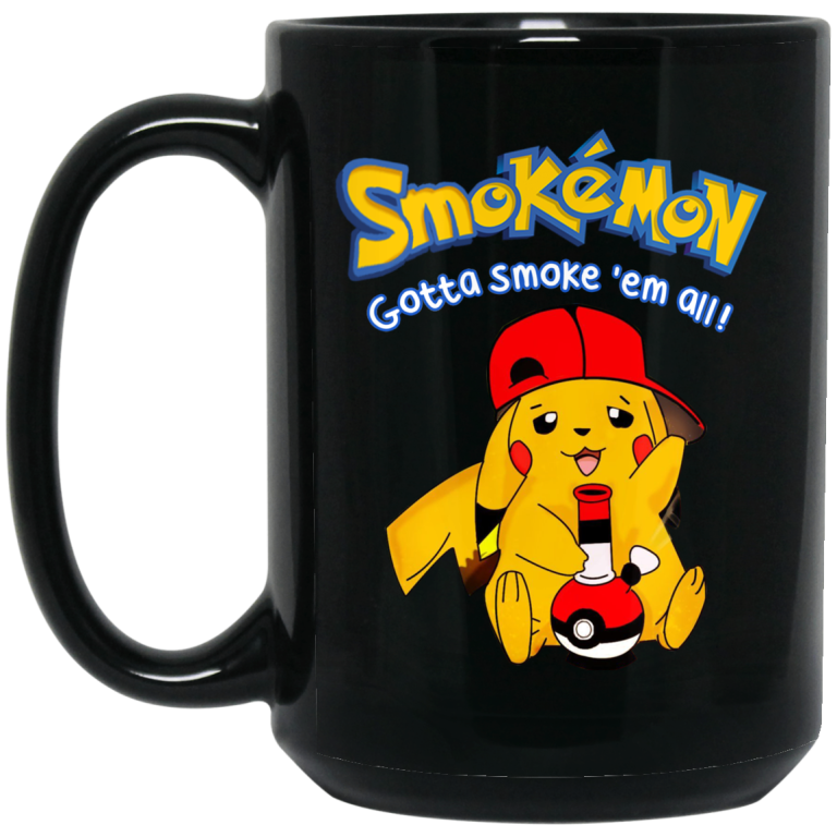 Smokemon Gotta Smoke 'Em All Mug