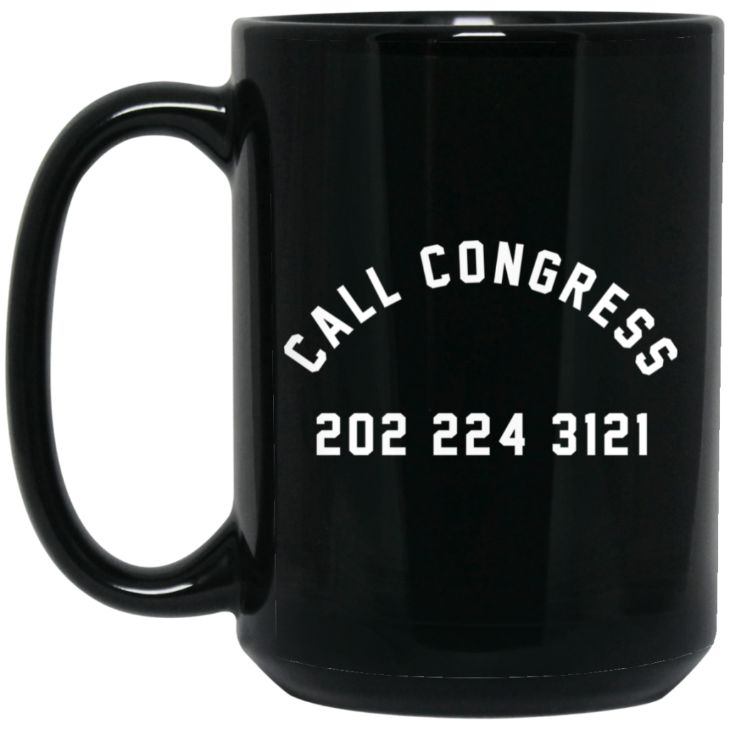 Call Congress 202 224 3121 Mug