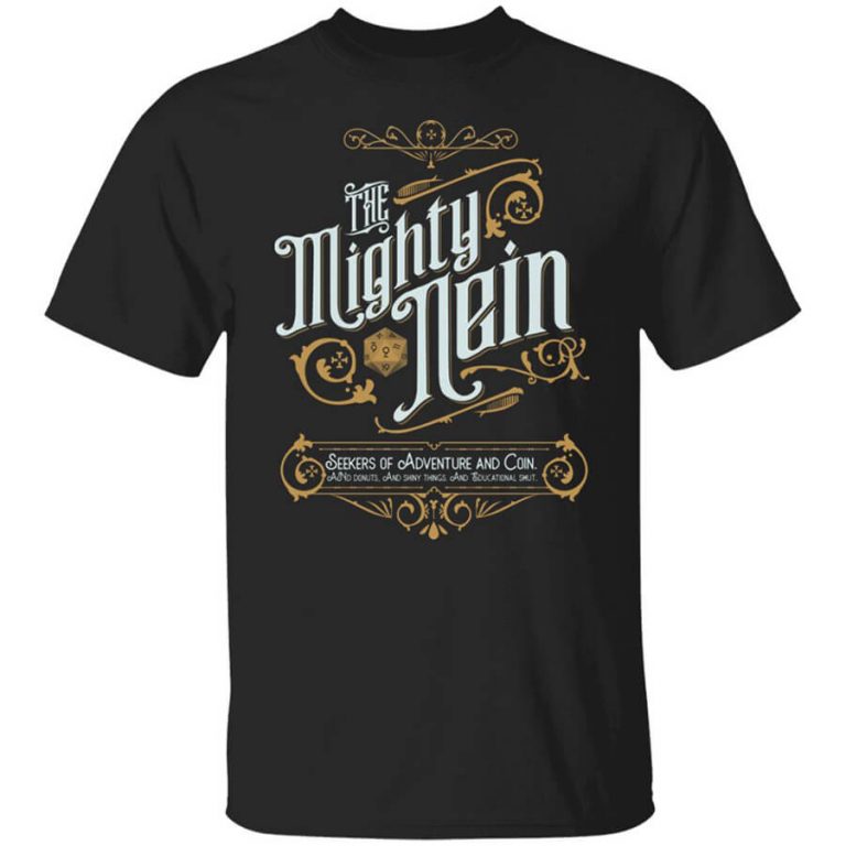 Critical Role The Mighty Nein Shirt