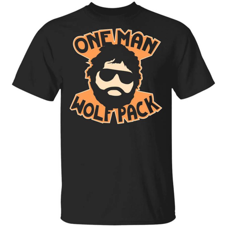 One Man Wolf Pack T-Shirts, Hoodies, Long Sleeve