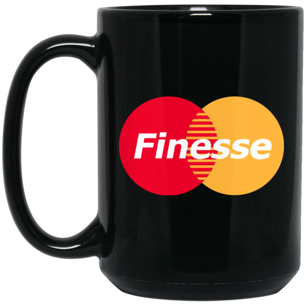 MasterCard Inspired Finesse Your Credit Card Mug