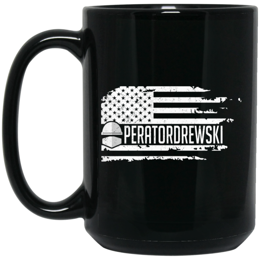 Operator Drewski Flag Logo Mug