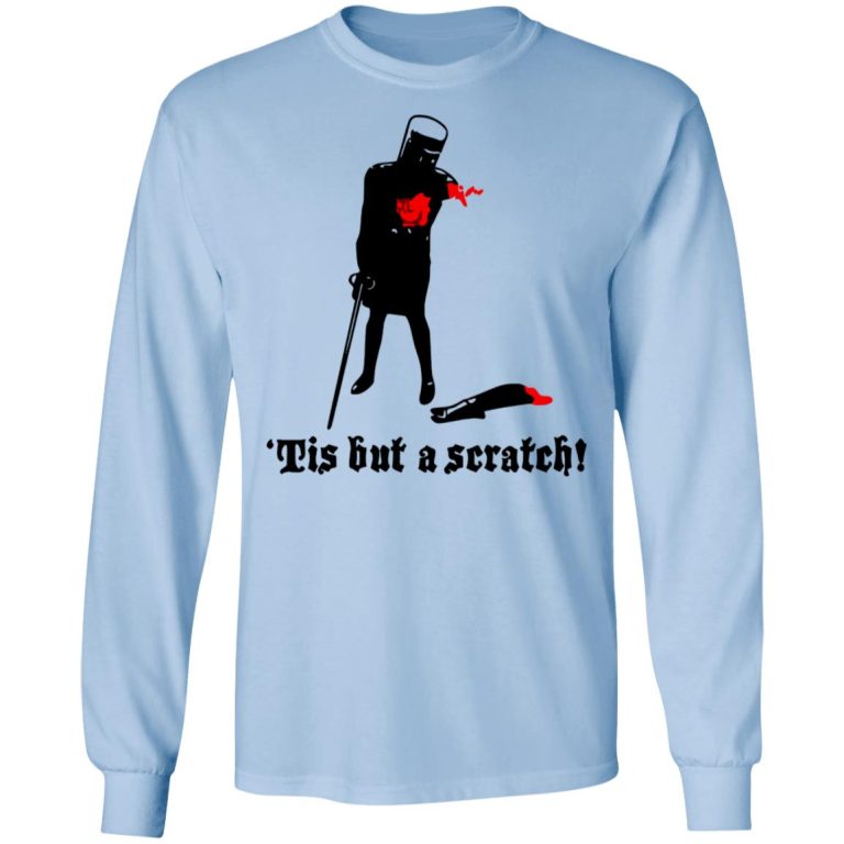 Tis But A Scratch Monty Python Vinyl T-Shirts, Hoodies, Long Sleeve