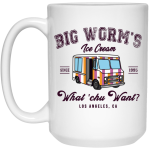 Big Worm's Ice Cream What 'chu Want Mug