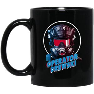Operator Drewski Cartoon Mug