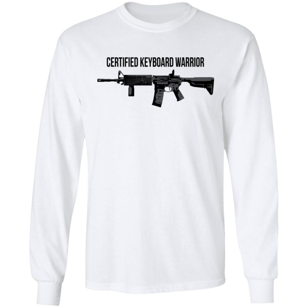 Operator Drewski Certified Keyboard Warrior T-Shirts, Hoodies, Long Sleeve
