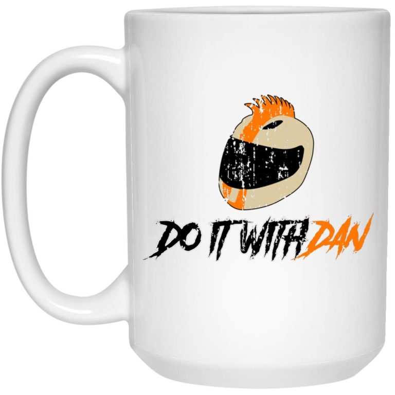 Do It with Dan Mohawk Helmet Mug
