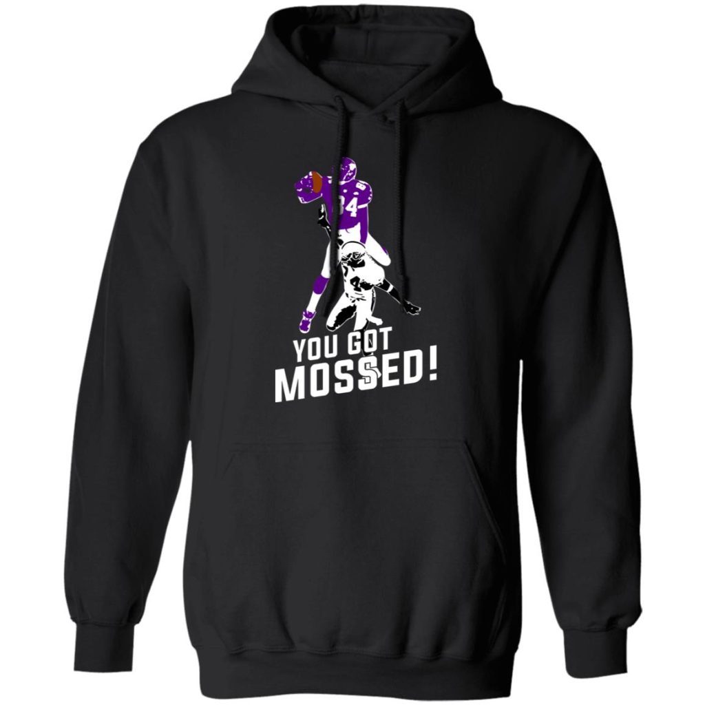 Randy Moss Over Charles Woodson You Got Mossed Shirts, Hoodies, Long Sleeve