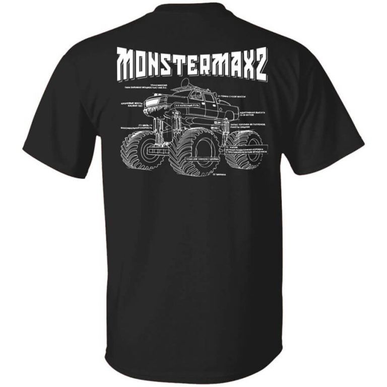 WhistlinDiesel Monstermax 2 Diagram Shirt