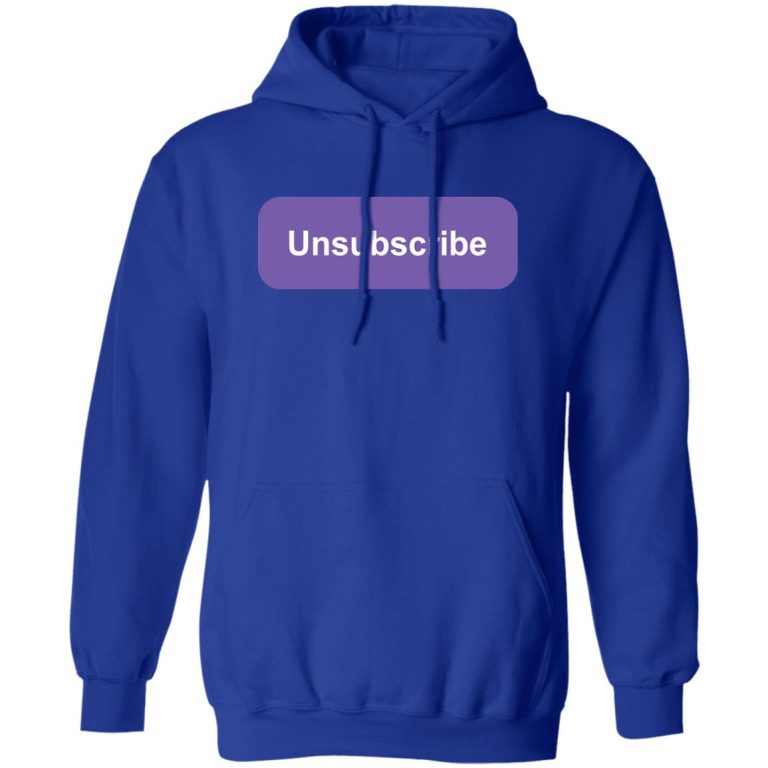 Unsubscribe Podcast Logo Shirts, Hoodies