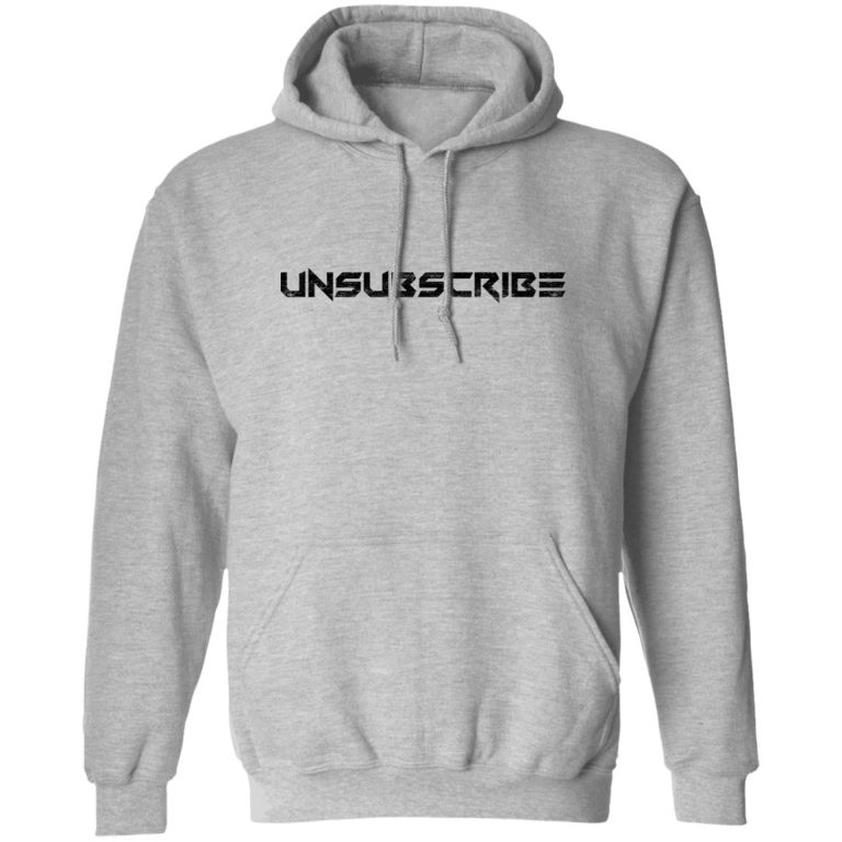 Unsubscribe Podcast Stencil Shirts, Hoodies, Long Sleeve