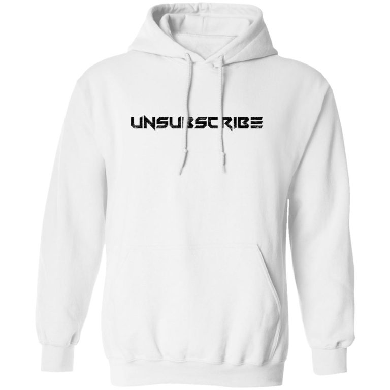 Unsubscribe Podcast Stencil Shirts, Hoodies, Long Sleeve