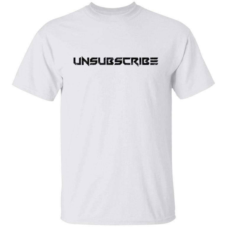 Unsubscribe Podcast Stencil Shirts, Hoodies, Long Sleeve