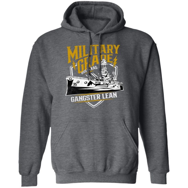 Military Grade USS Texas Gangster Lean Shirts, Hoodies