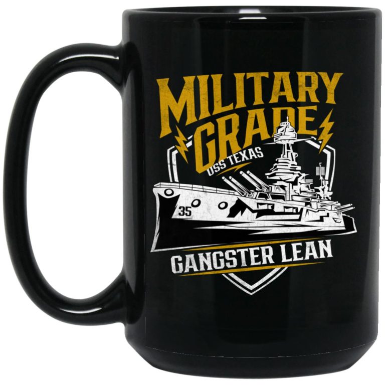 Military Grade USS Texas Gangster Lean Mug