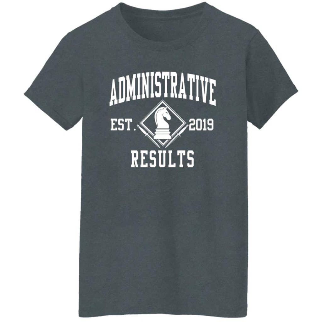 Administrative Results Est 2019 Shirts, Hoodies