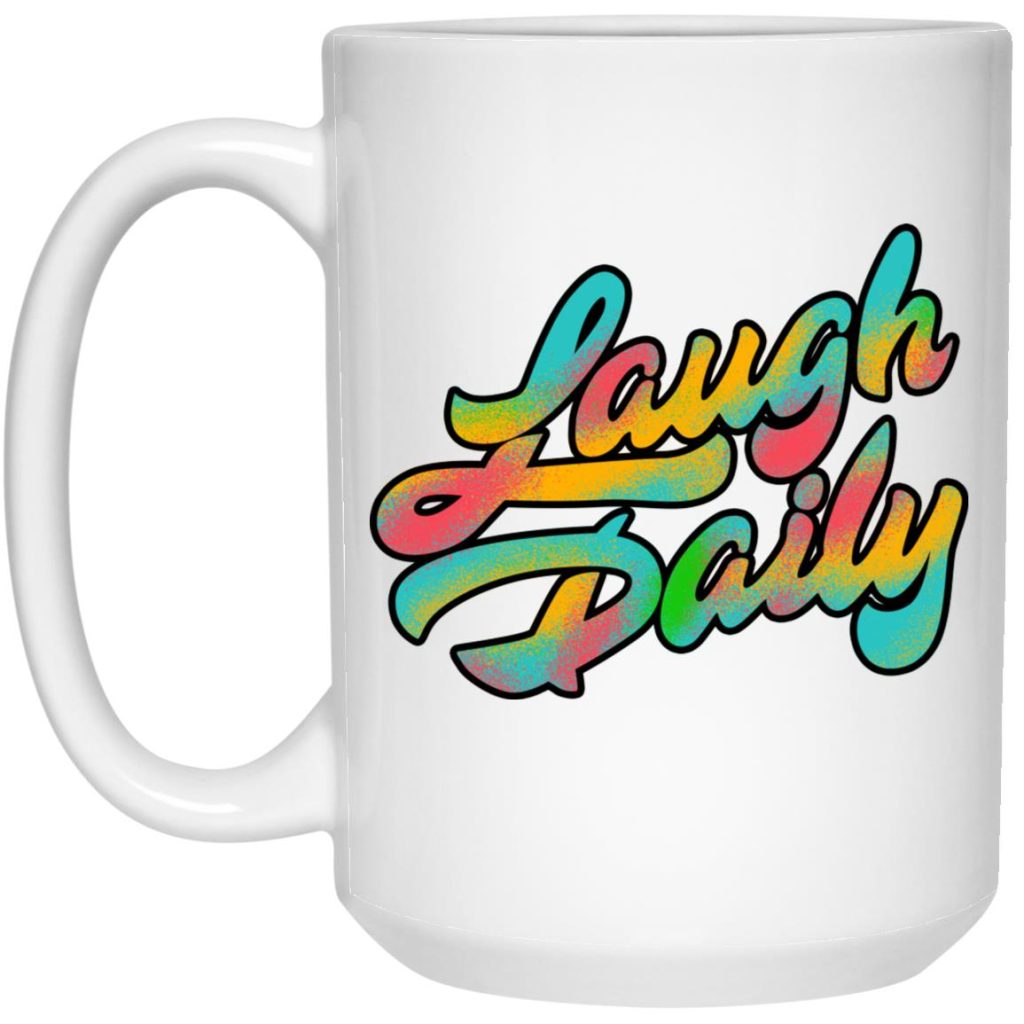 JSTU Colorful Laugh Daily Mug