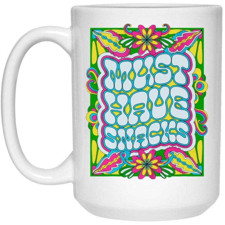 JSTU Retro Must Have Snacks Mug