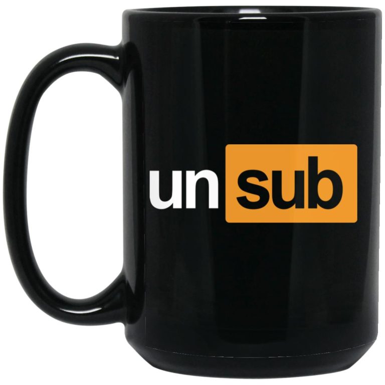 Unsubscribe Podcast Subhub Mug