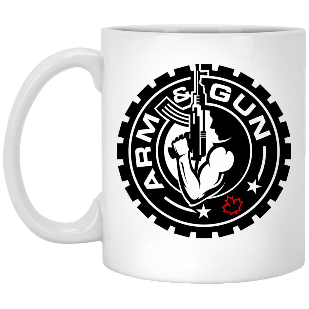 Canada Arm & Gun Mug