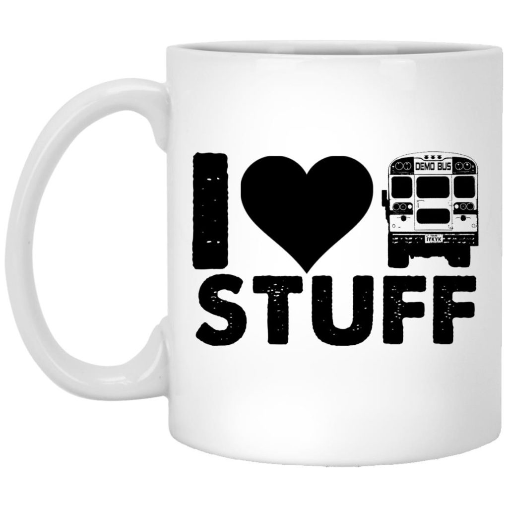 Demo I Love Bus Stuff Mug