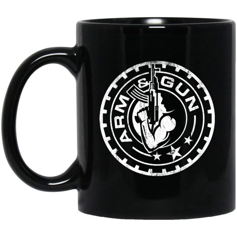 USA Arm & Gun Mug