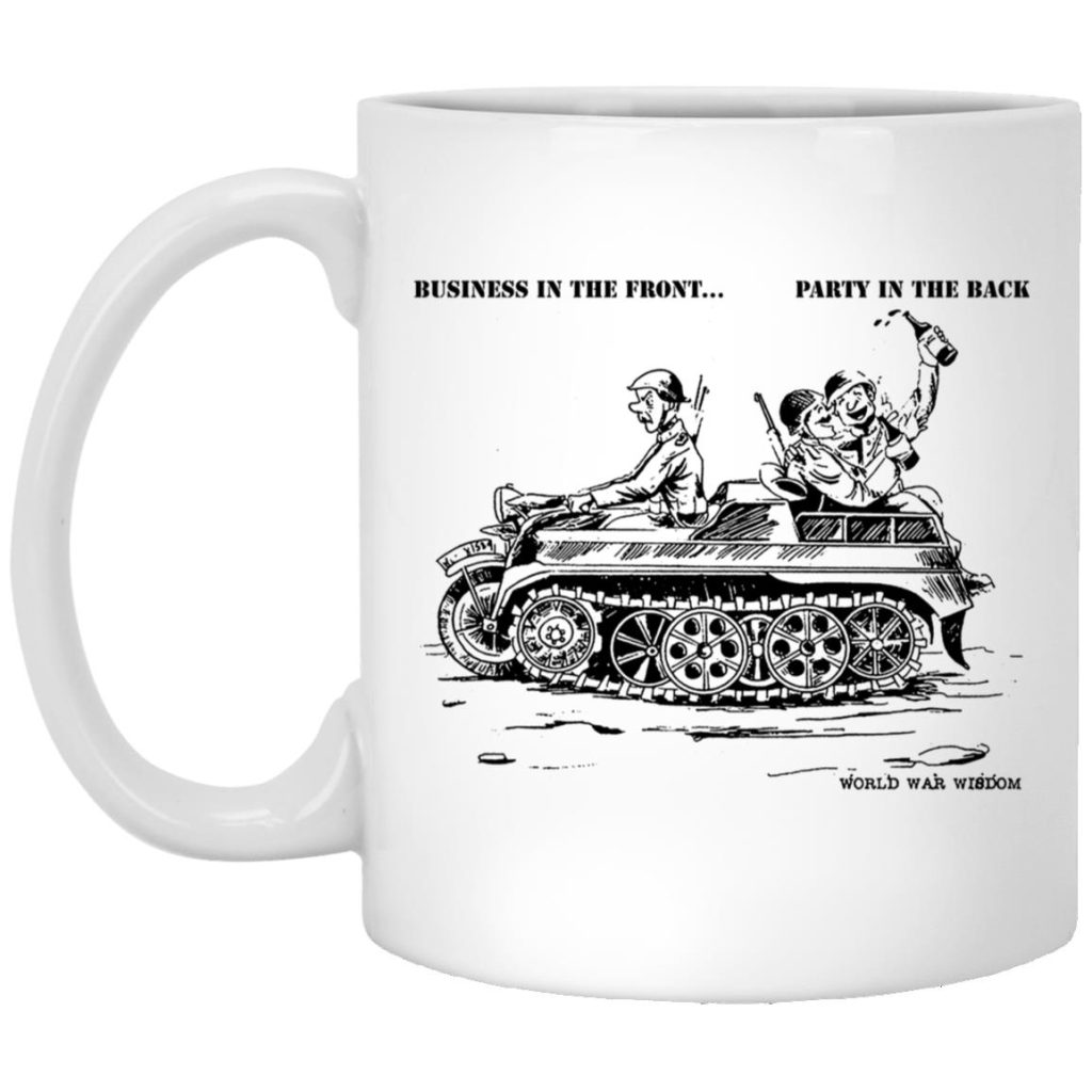 World War Wisdom Kettenkrad Mug