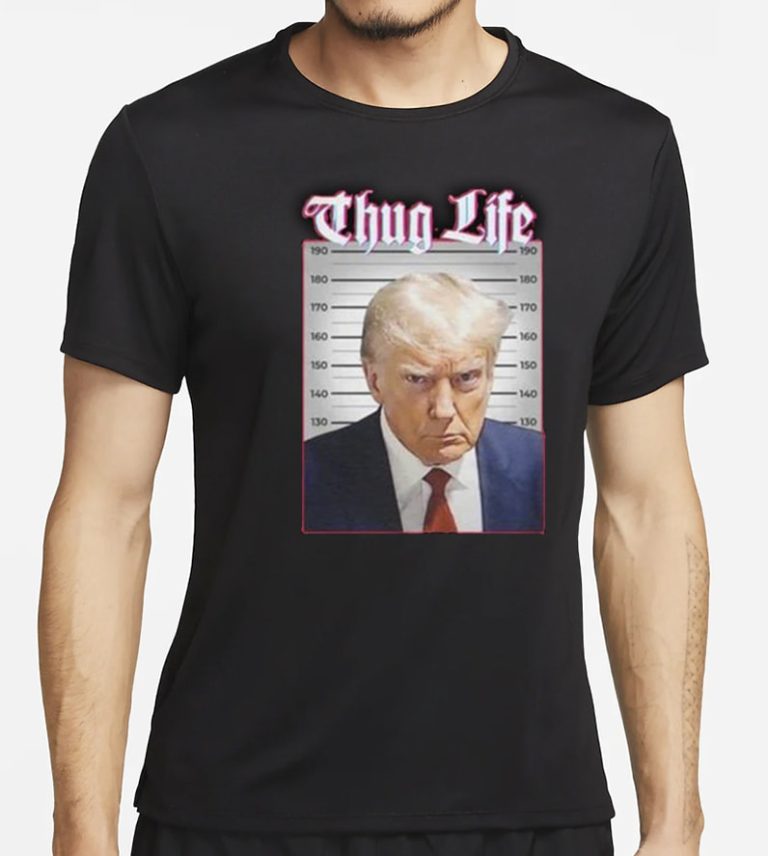 Donald Trump America President In Prison Thug Life 2024 Shirt