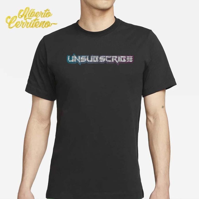 Unsubscribe Podcast Spectrum Gunship Shirt